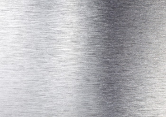 Carta da Parati Metal texture argento • Pixers® - Viviamo per il ...