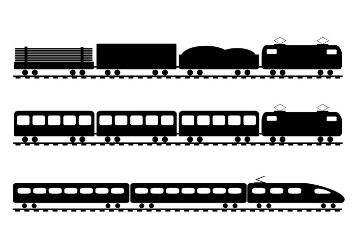 Sticker Trains pictogramme • Pixers® - Nous vivons pour changer