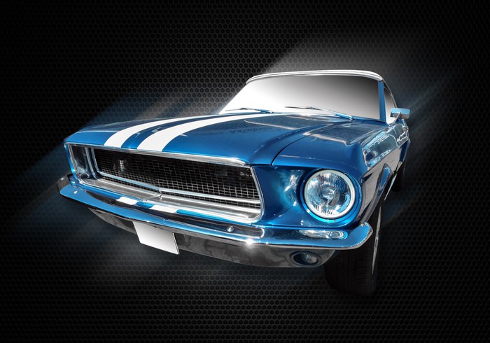 Ford Mustang Wall Mural • Pixers® • We live to change