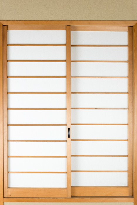 Japanese sliding paper door Shoji Wall Mural • Pixers® • We live to change