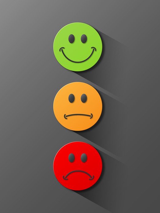 Fotobehang Verkeerslichten - OVERZICHT knoppen (groen oranje rood ...